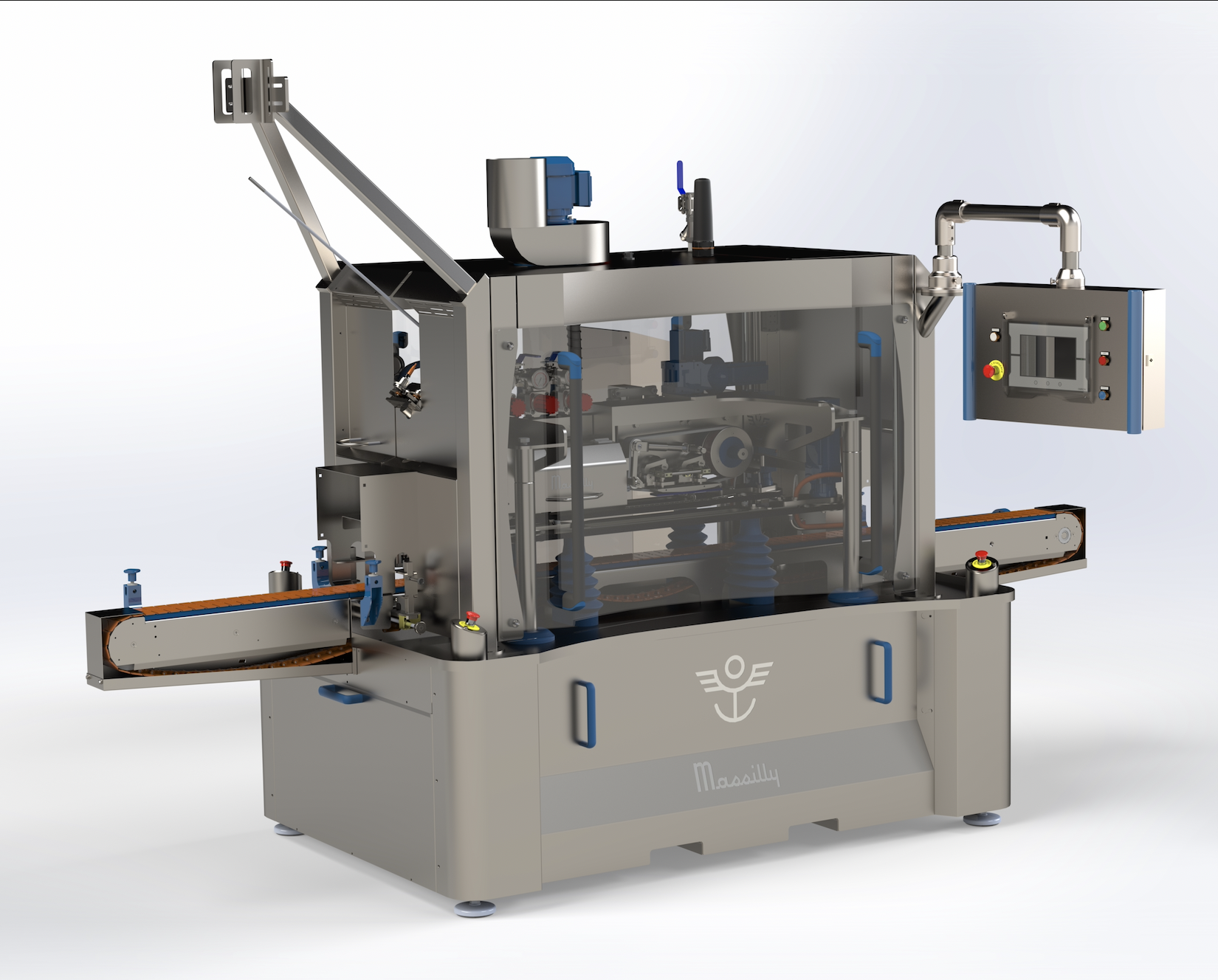 Our Capping machines - Massilly Services